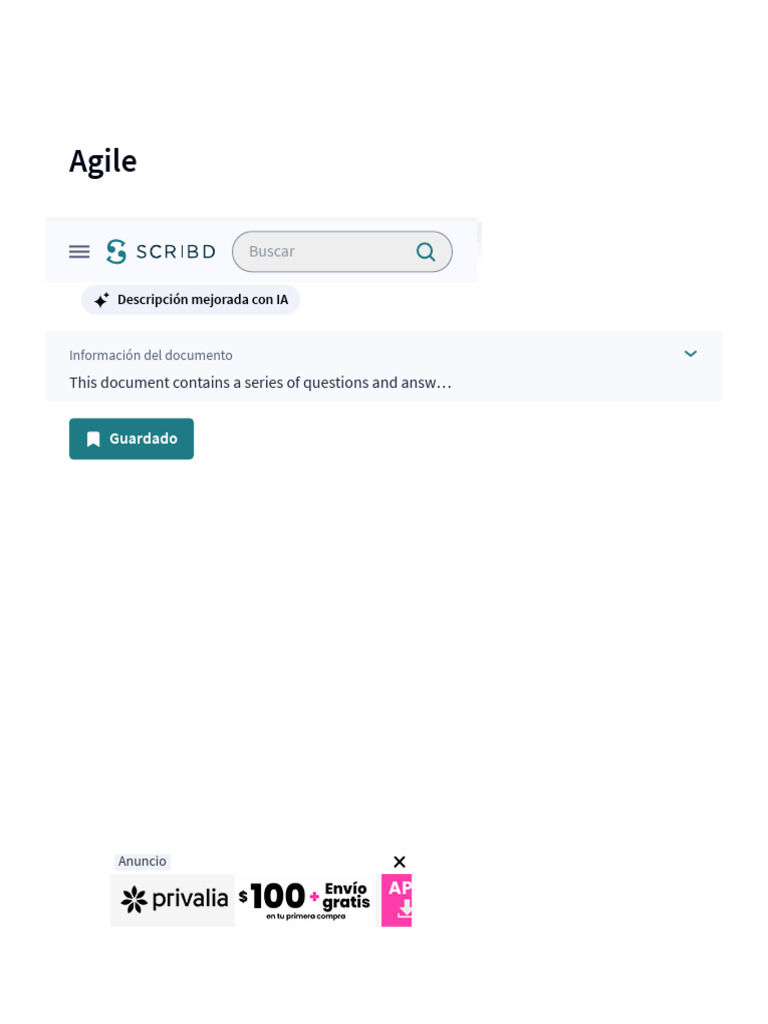Agile - PDF - Scrum (Software Development) - Agile Software Development | PDF