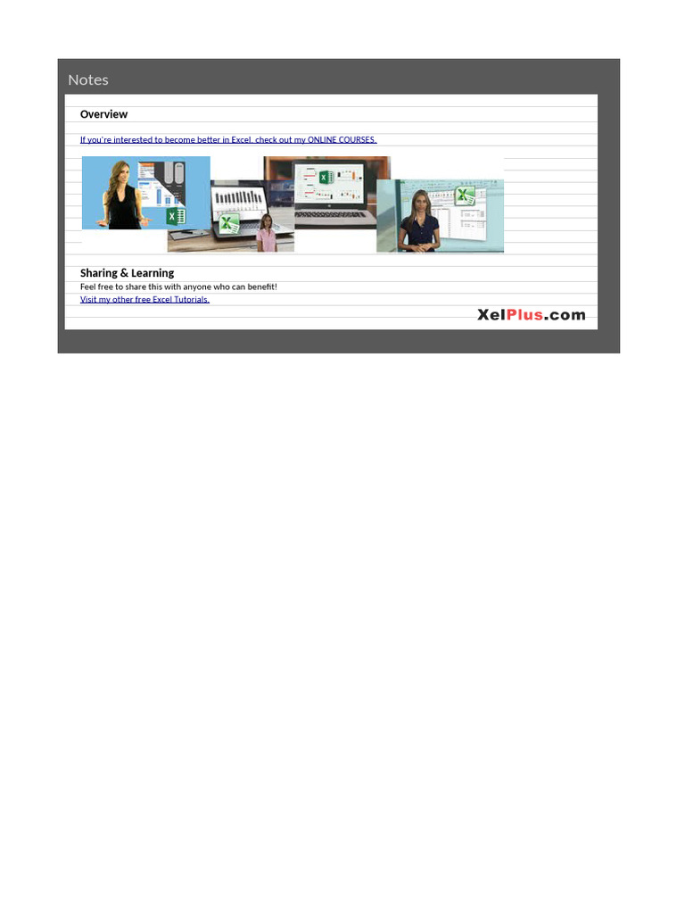 Excel Filter Workbook Xelplus 1 Pdf