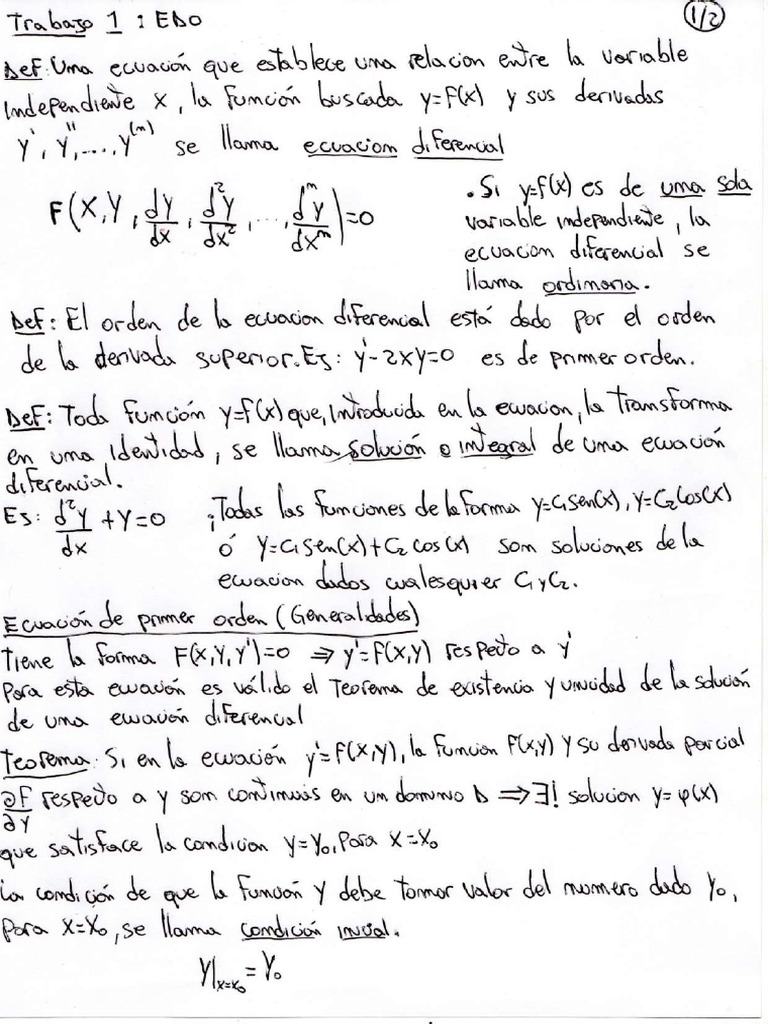 Resumen Teorico AM3 | PDF