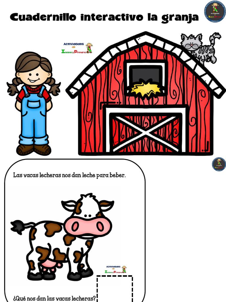 Cuadarnillo Interactivo La Granja 1 1 7 | PDF
