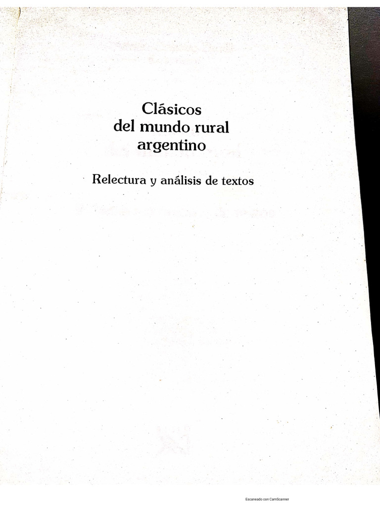 Balsa Javier - Carl Taylor - Rural Life in Argentina | PDF