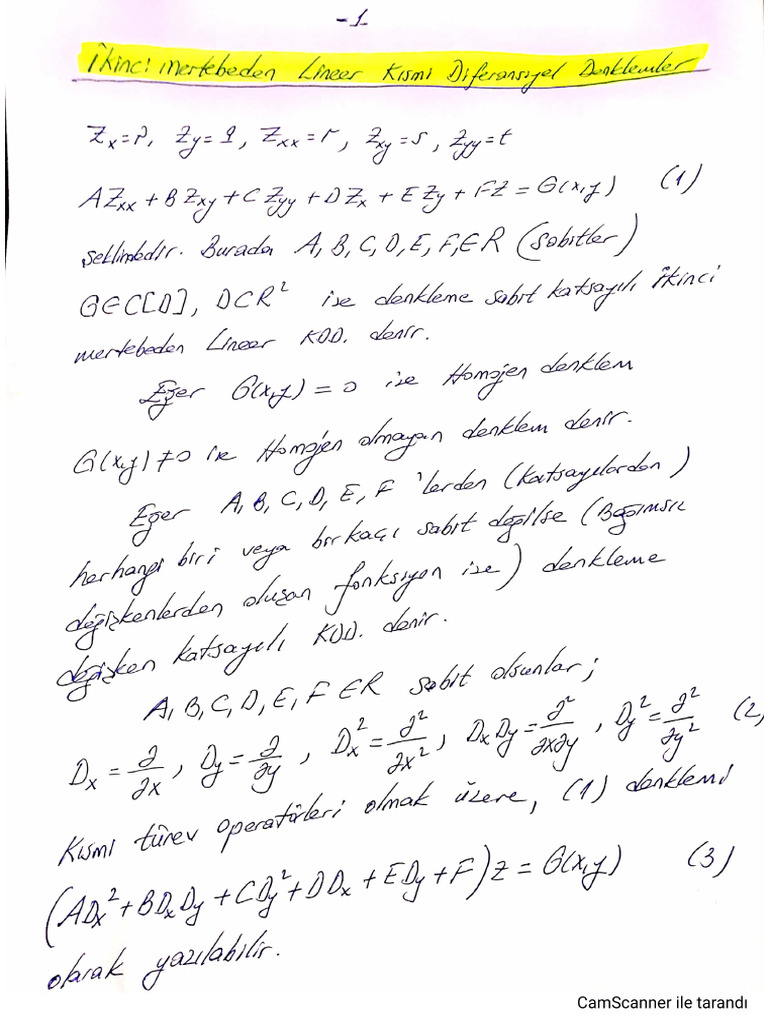KDD-2.mertebe Sabit Katsayılı KDD | PDF