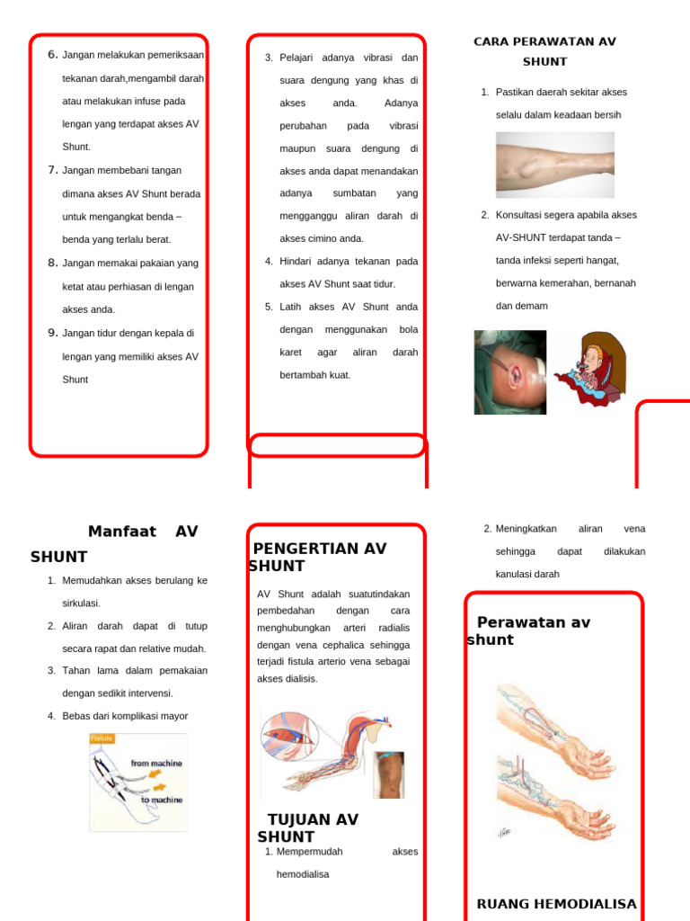 Cara Perawatan Av Shunt | PDF