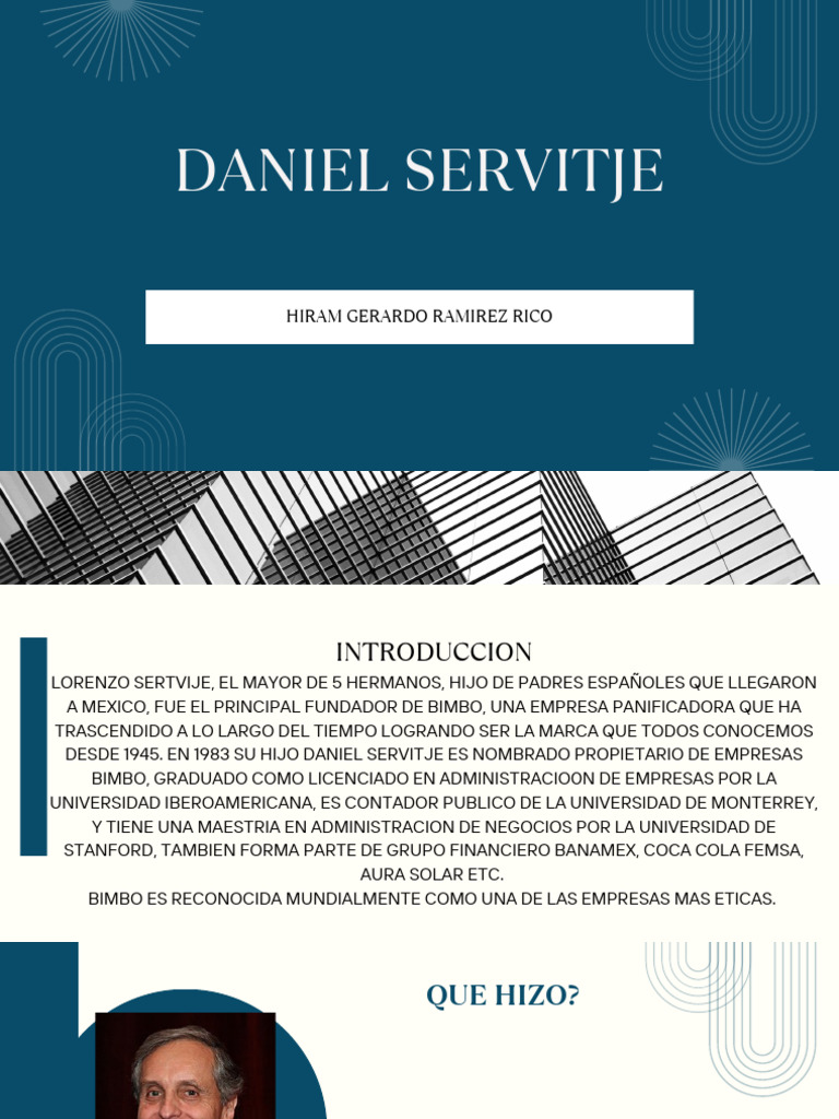 Daniel Servitje: Liderazgo en Bimbo | PDF