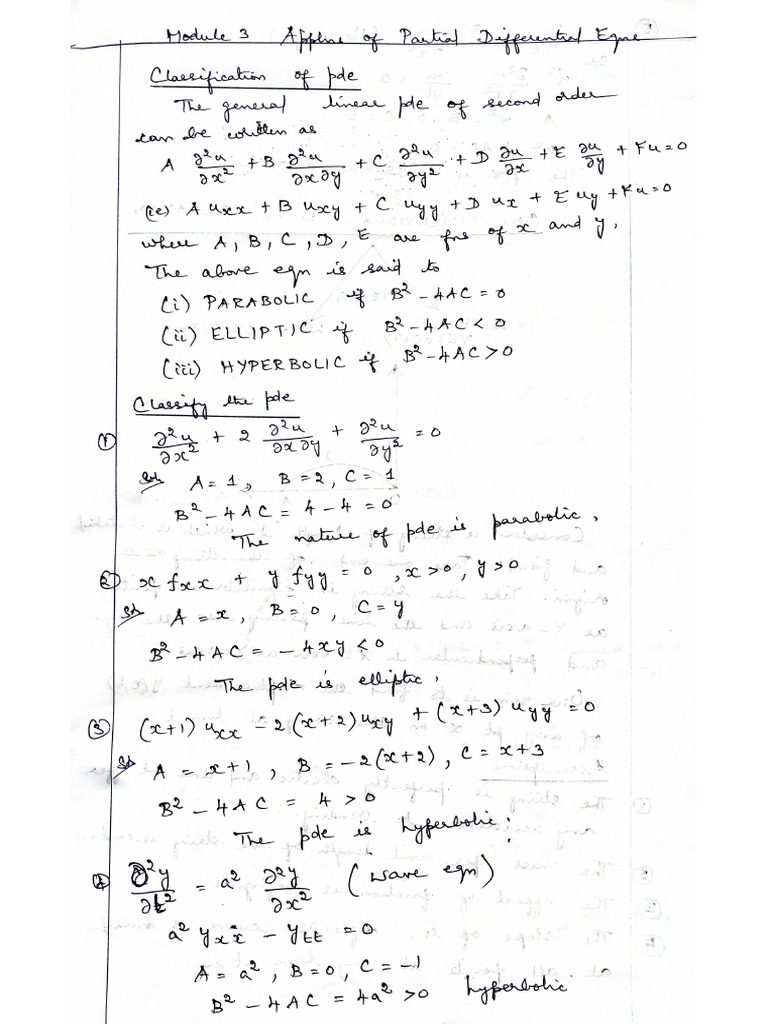 Maths - Unit 3 - BVPs | PDF