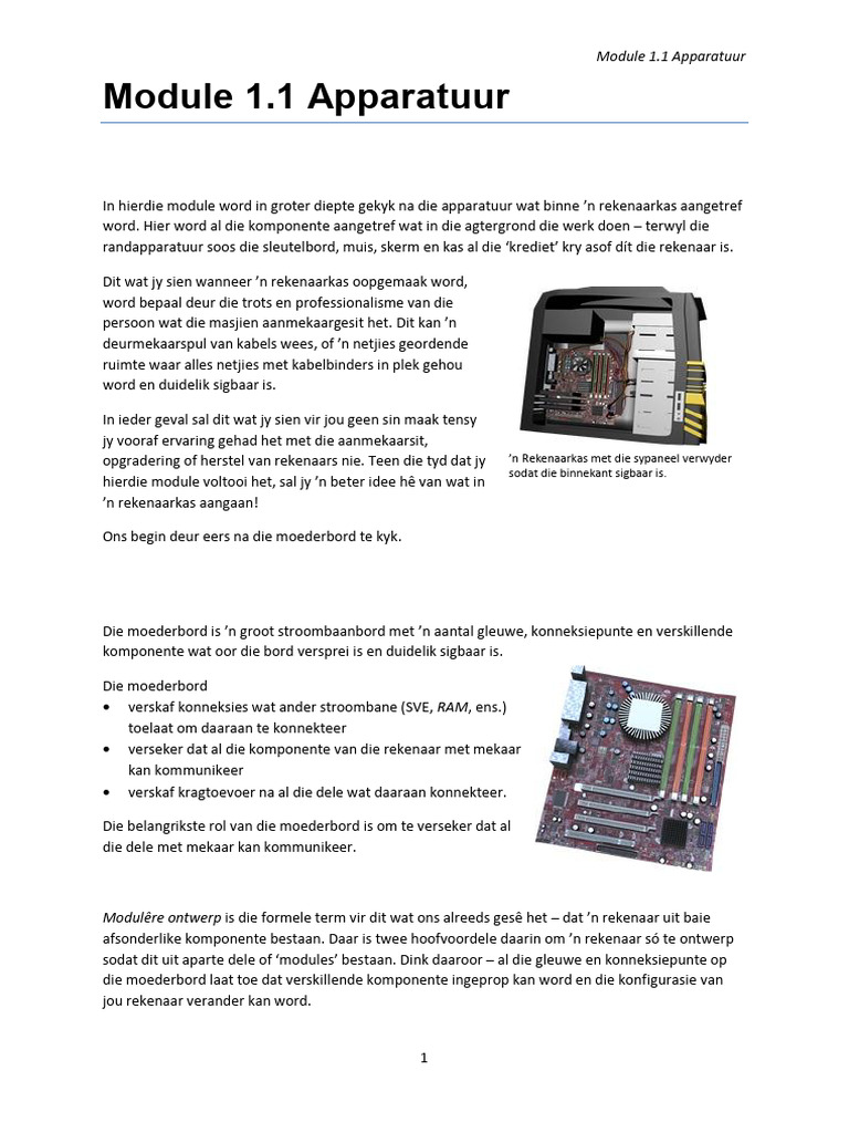 Gr11IT 2013 1_1 Apparatuur | PDF
