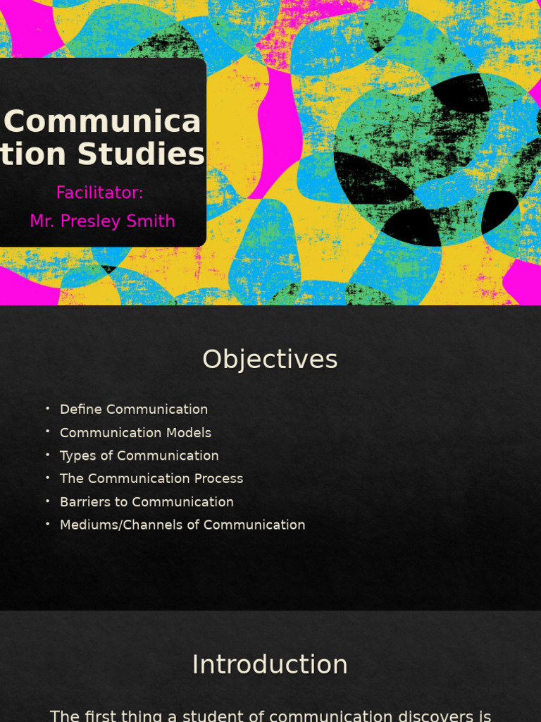 Understanding Communication Models | PDF | Communication | Nonverbal ...