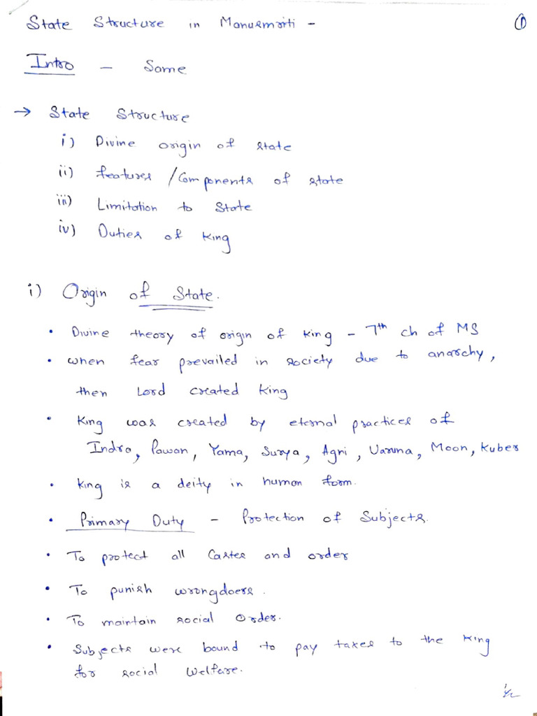 manu - state structure | PDF