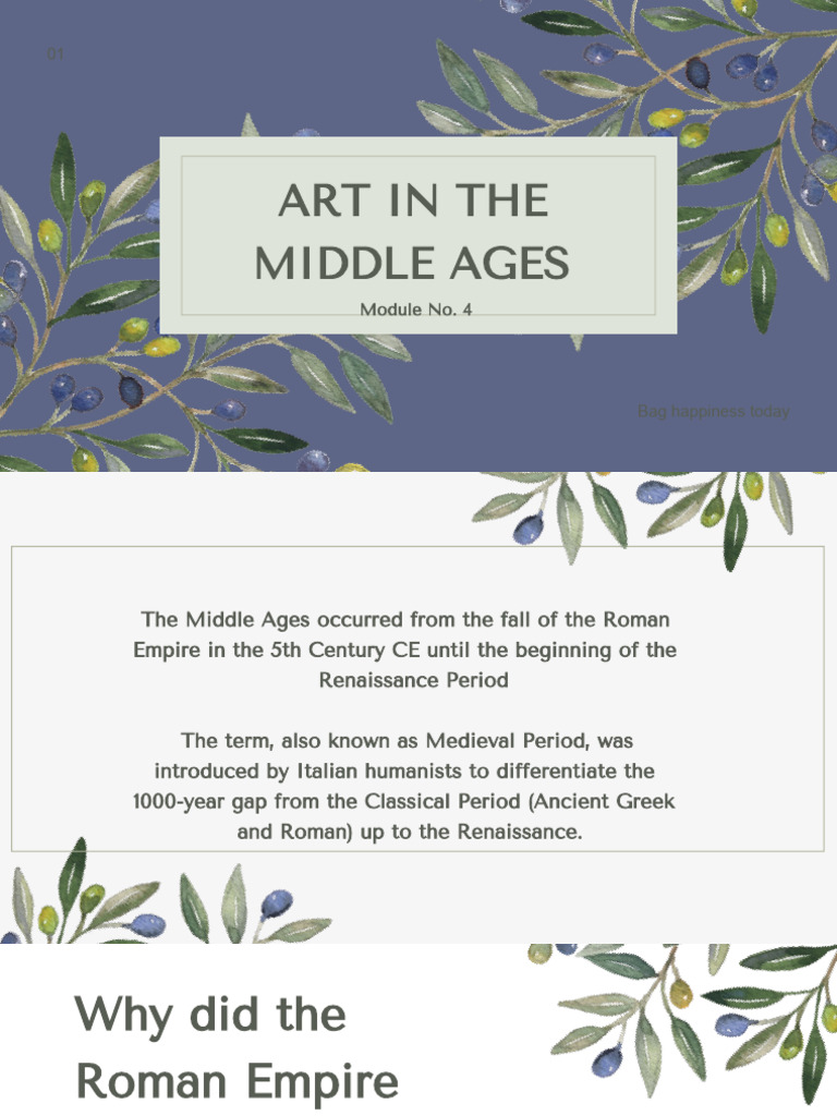 Medieval Art: From Christianity to Romanesque | PDF | Gothic ...