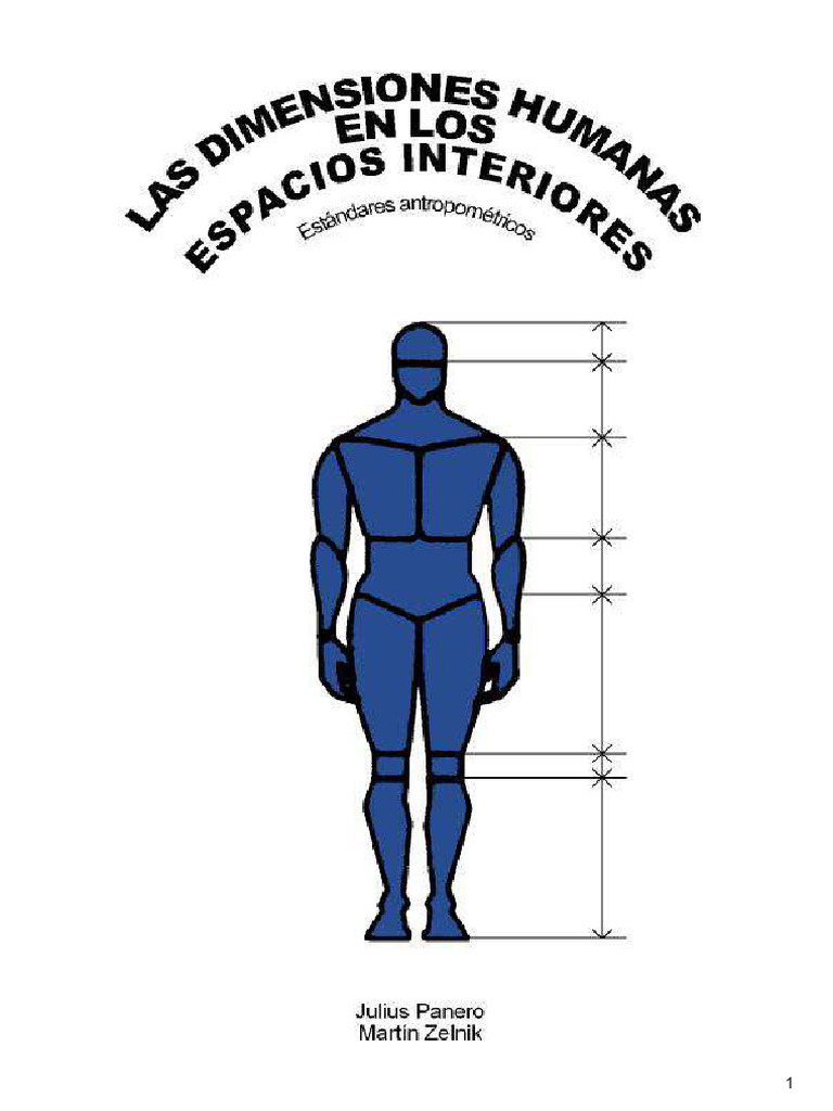 Las Dimensiones Humanas en Los Espacios Interiores | PDF