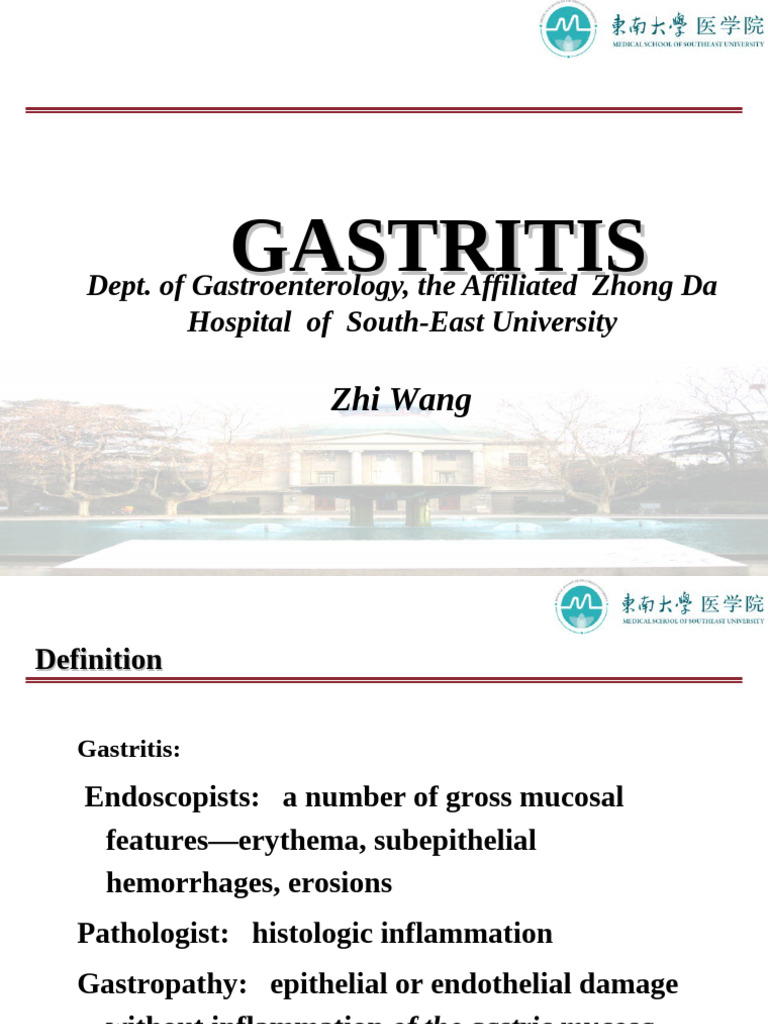 Chronic Gastritis Overview and Insights | PDF | Medical Specialties ...