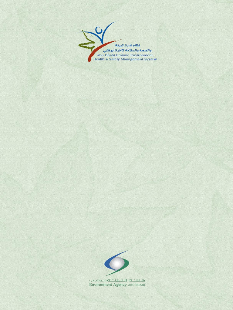 AD EHSMS CoP 10 | PDF | Occupational Safety And Health | Employment