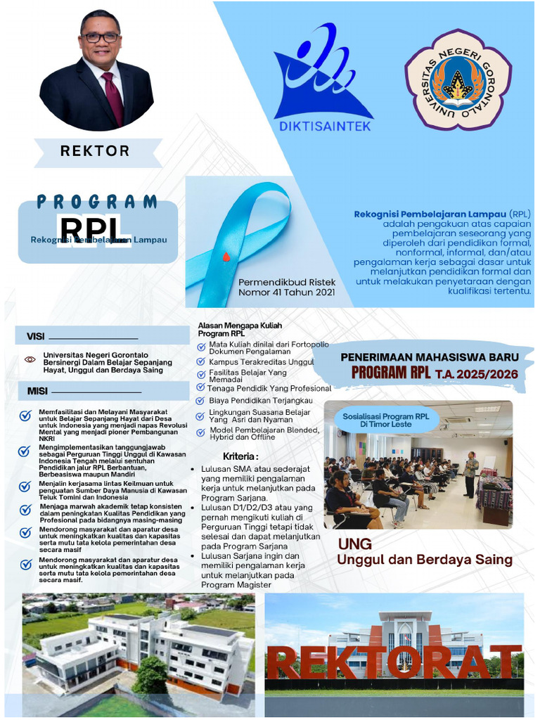Brosur PMB RPL 2025 | PDF