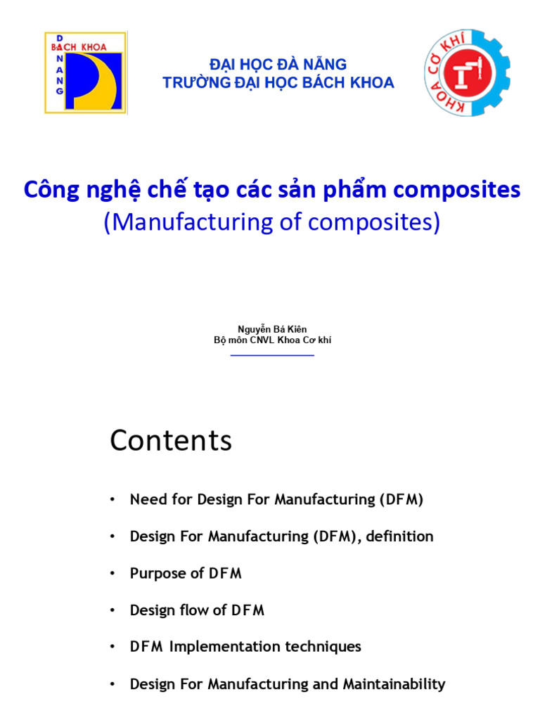 Lecture 7-Design For Manufacturing-STV | PDF | Screw | Mechanical Engineering
