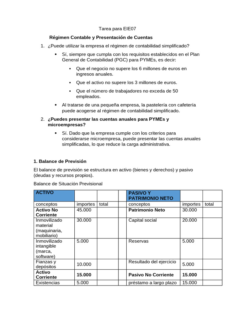 Contabilidad Simplificada para PYMEs | PDF | Contabilidad | Hoja de balance