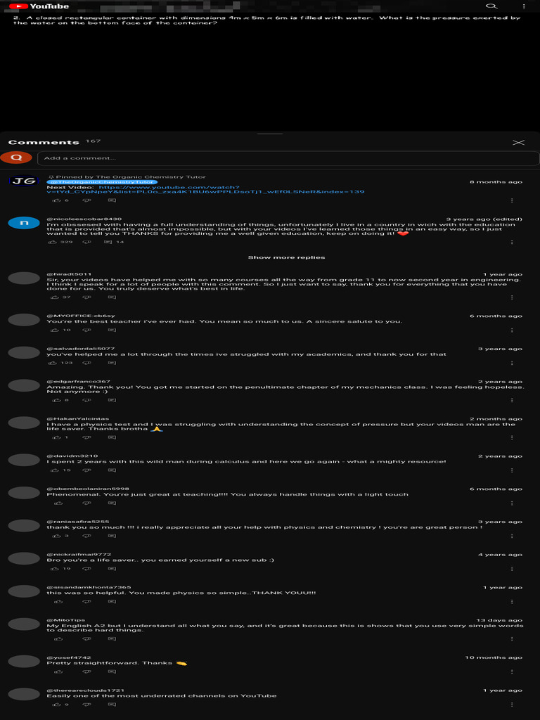 Introduction To Pressure Fluids Physics Pract Pdf Pressure