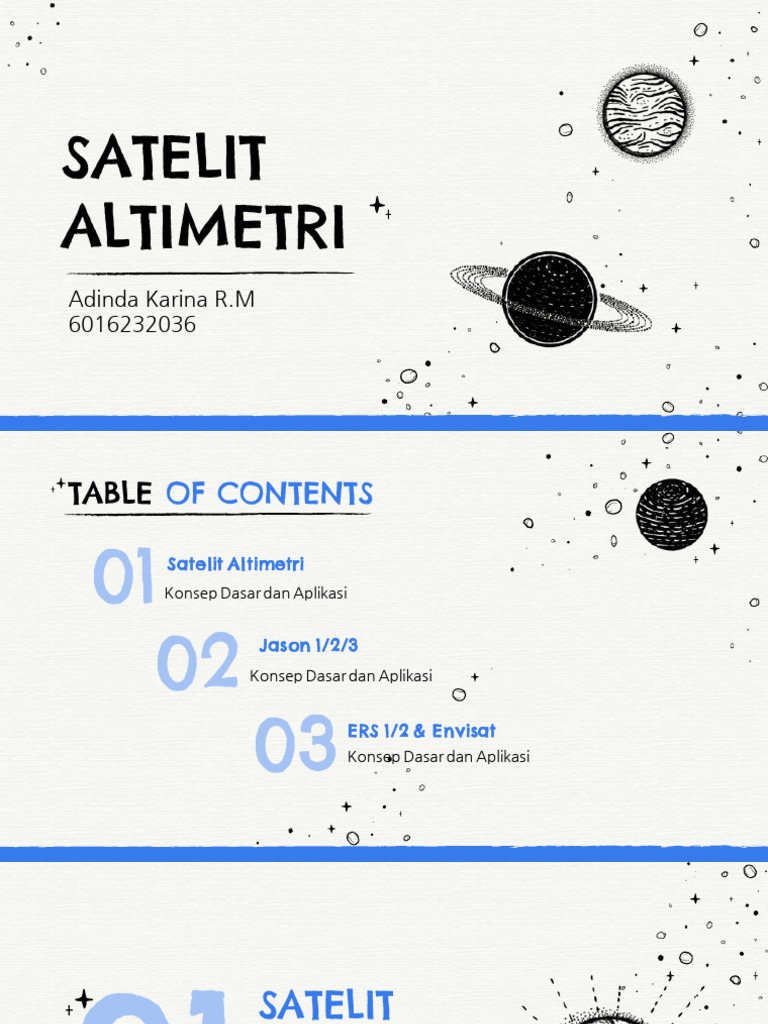 Aplikasi Satelit Altimetri Envisat | PDF