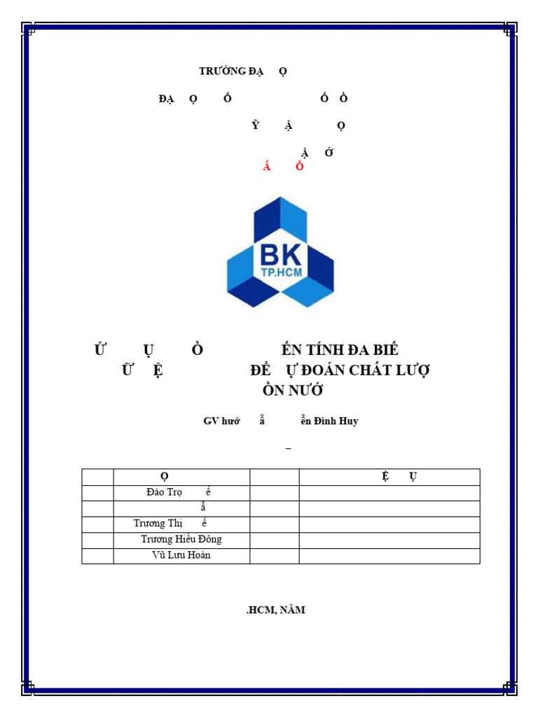 Báo cáo BTL XSTK DT01- NHOM 1 | PDF