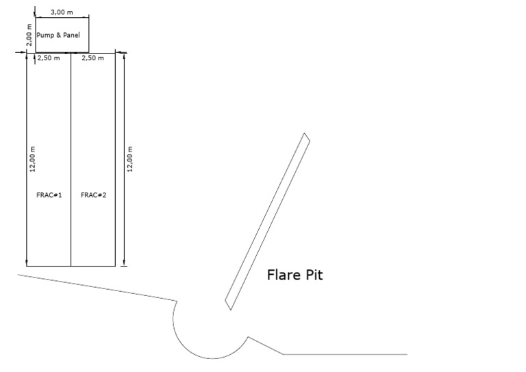 Frac Site Layout Diagram | PDF
