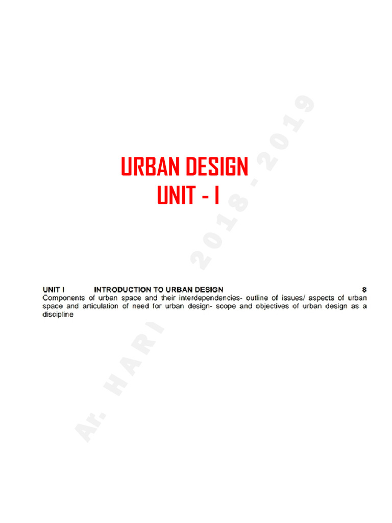 Key Concepts in Urban Design | PDF | Urban Design | Textiles