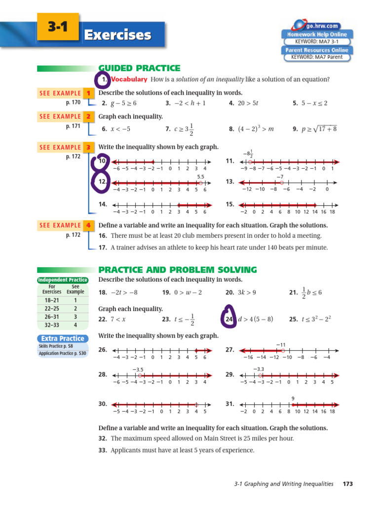 Inequalities: Graphing and Solving | PDF | Inequality (Mathematics ...