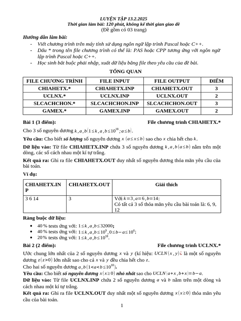 LuyenTap - 13 - 2 | PDF