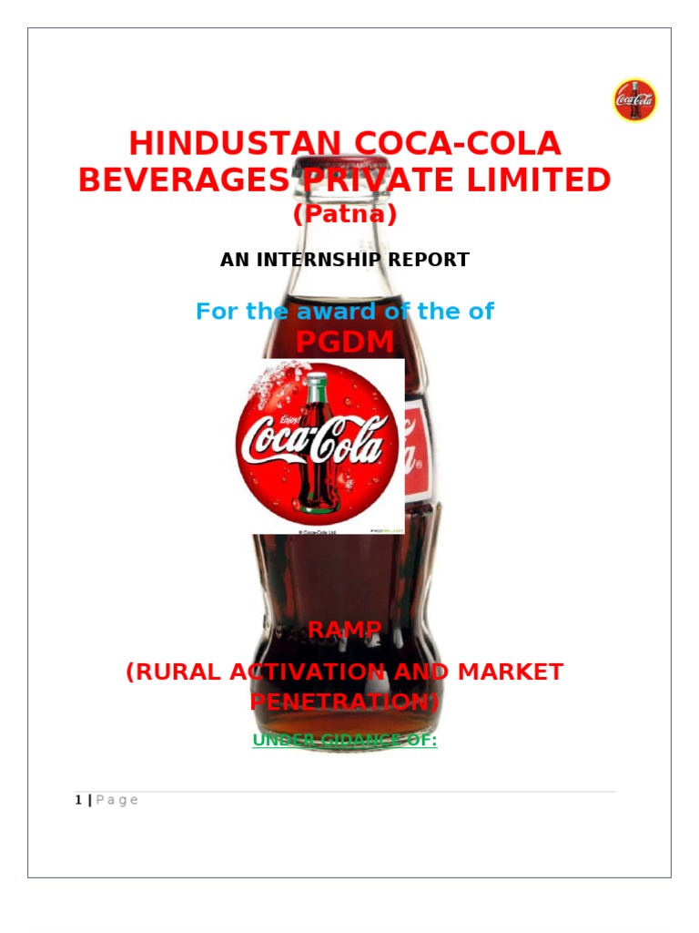 Coca Cola Project | PDF | Coca Cola | The Coca Cola Company