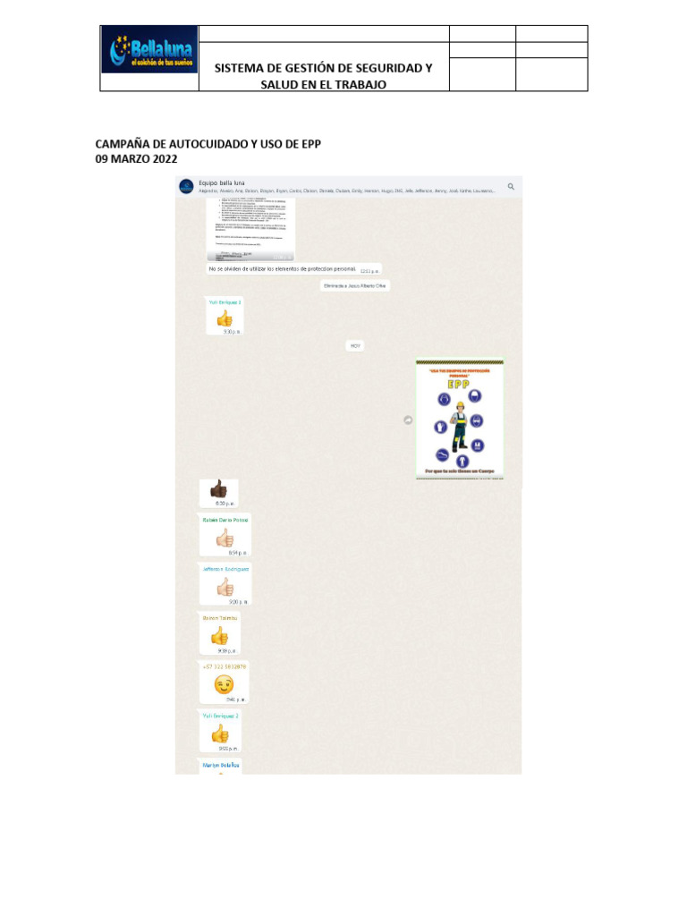 5. Campaña Uso de Epp 09 Marzo 2022 | PDF