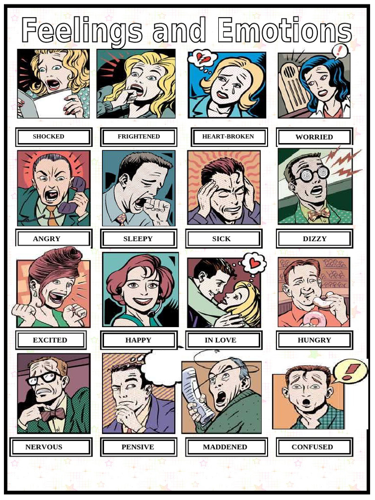 List of Emotions and Feelings | PDF