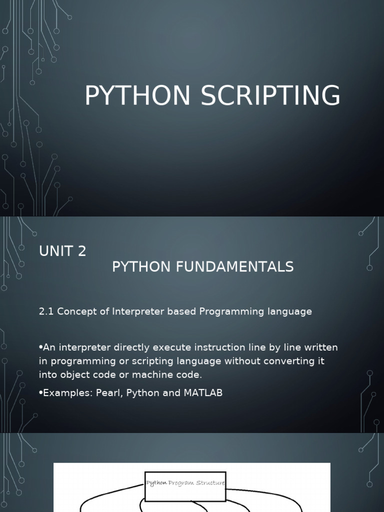 Python Scripting | PDF
