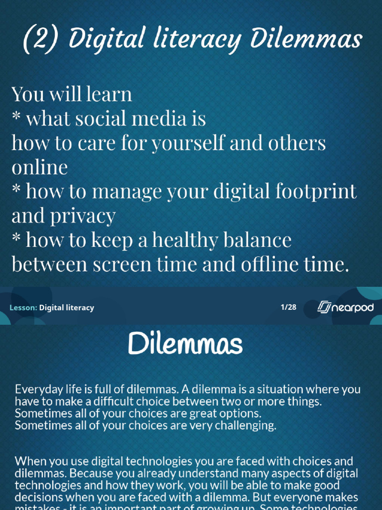 Digital Literacy Course Overview | PDF