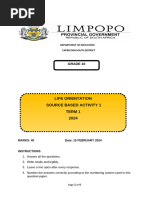 Term 3 Grade 10 Project 2024 | PDF | Learning | Social Science