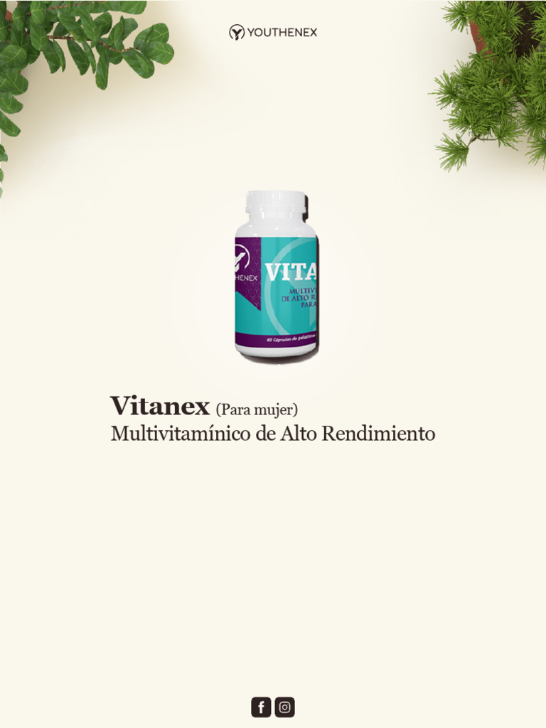 Vitanex Multivitaminico Mujeres | PDF