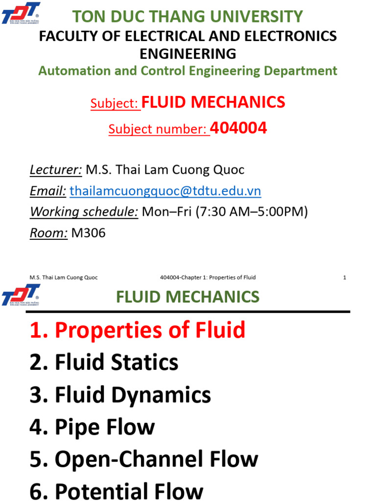 Chap 1 - Properties of Fluid | PDF | Fluid Dynamics | Viscosity