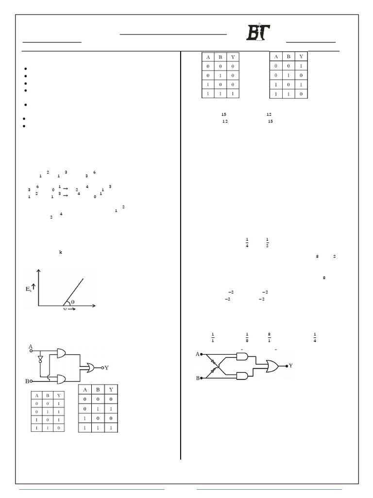 Complete Set-A Paper Pt-10 | PDF | Photoelectric Effect | Electronvolt