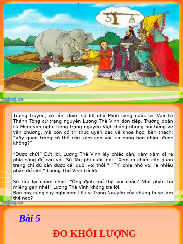 Bài 5 - Do Khoi Luong | PDF