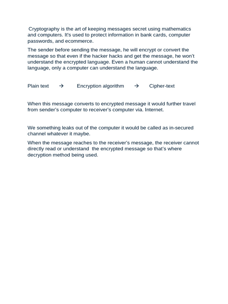 Understanding Cryptography Basics | PDF