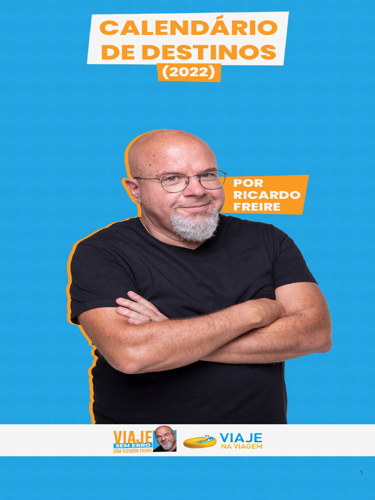 Calendário de Destinos _ 2022 _ Ricardo Freire 09_09_22 | PDF | México | Brasil