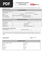 GCash Merchant Application Form v2 | PDF | Privacy | Fee