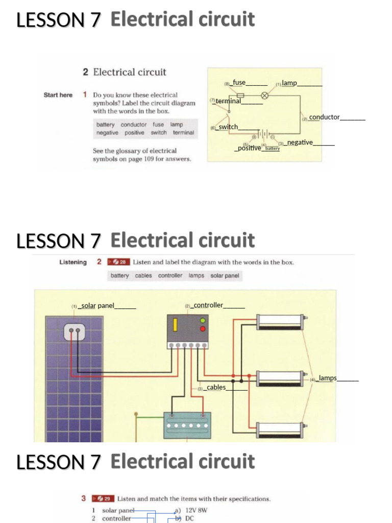 Lesson 7 Electrical Circuit | PDF