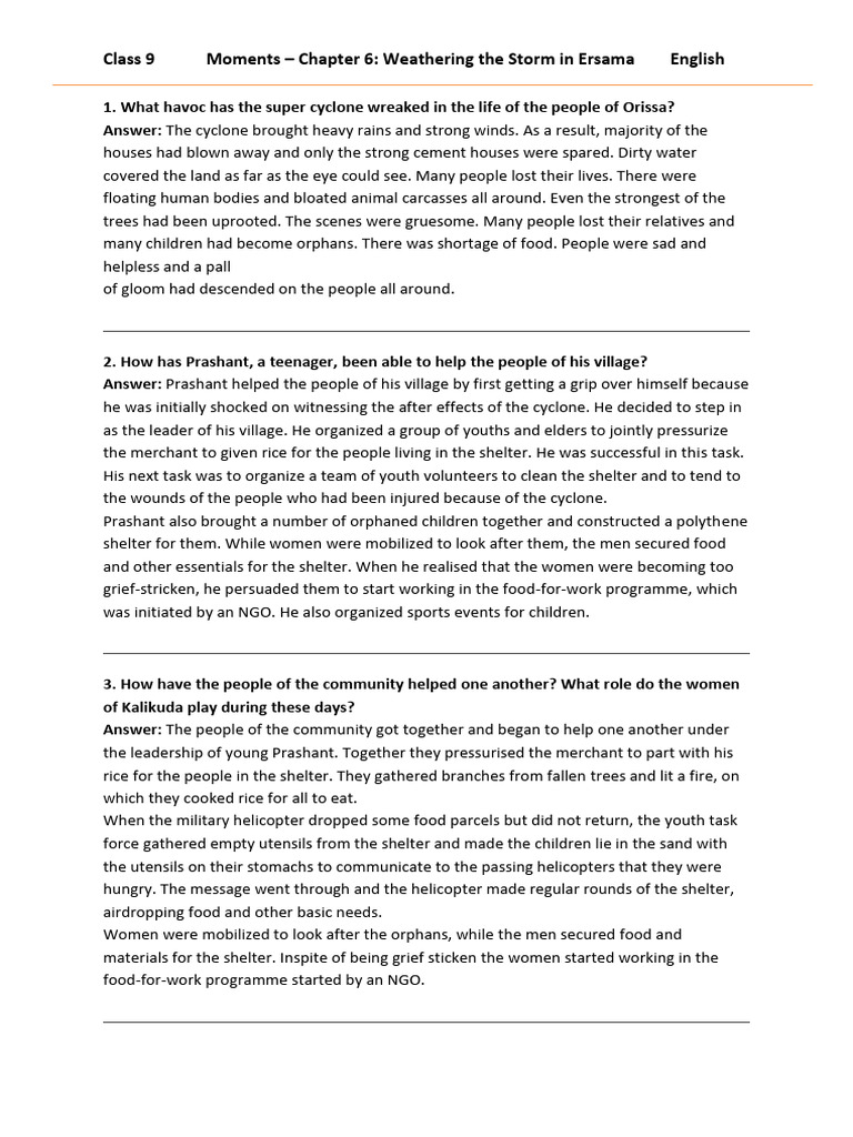 Weathering Storm in Ersama | PDF | Atmospheric Circulation | Seasons