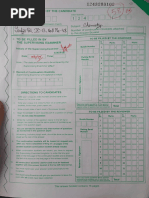 12 Page Exam Answer Booklet | PDF
