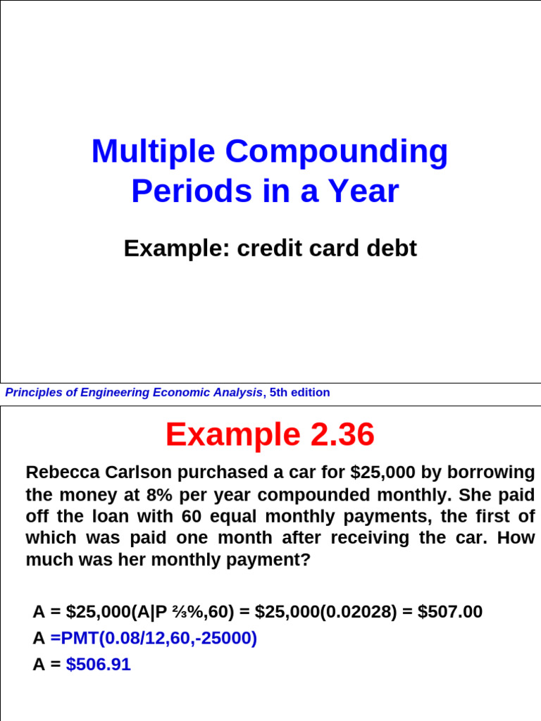 Ch02 - Part III - Modified | PDF | Interest | Compound Interest