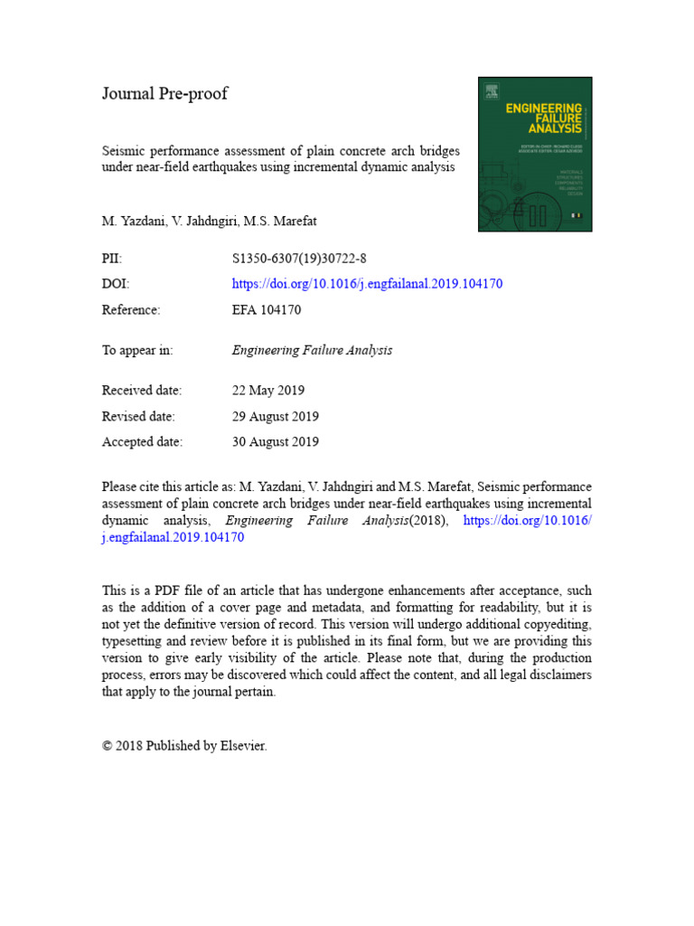 Concrete Arch Bridge | PDF | Bridge | Strength Of Materials