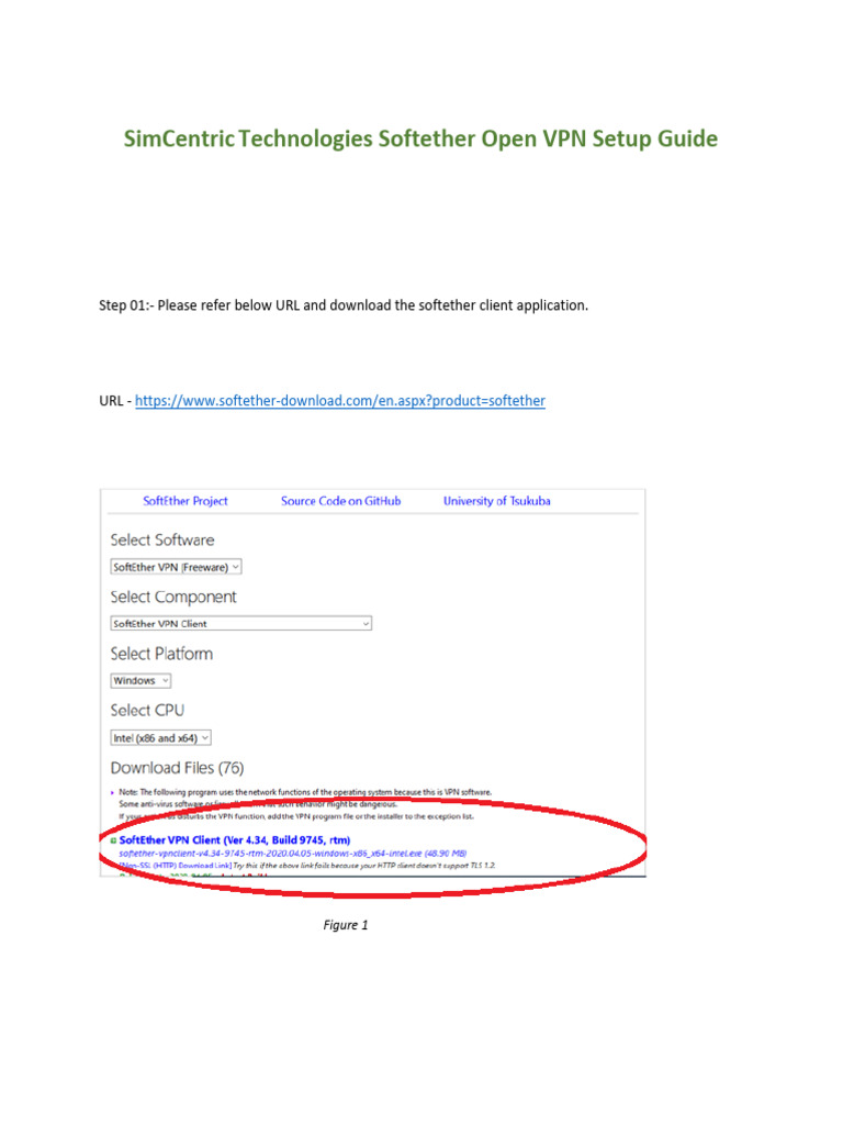 Softether VPN Setup Guide for SimCentric | PDF | Virtual Private ...