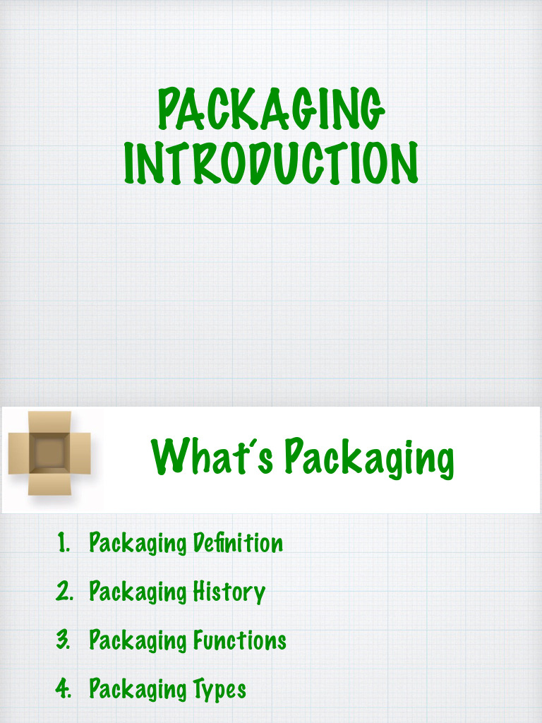 Essential Guide to Packaging Types | PDF | Business Process | Freight ...