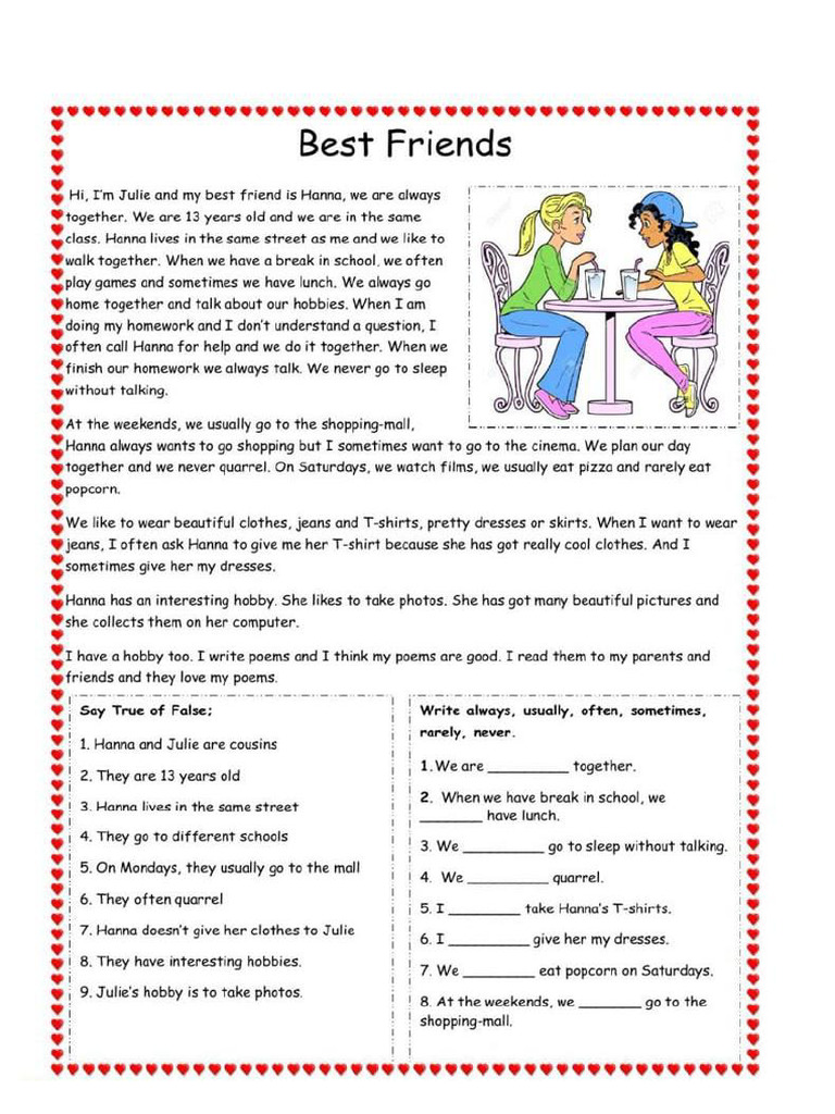 BEST FRIENDS | PDF