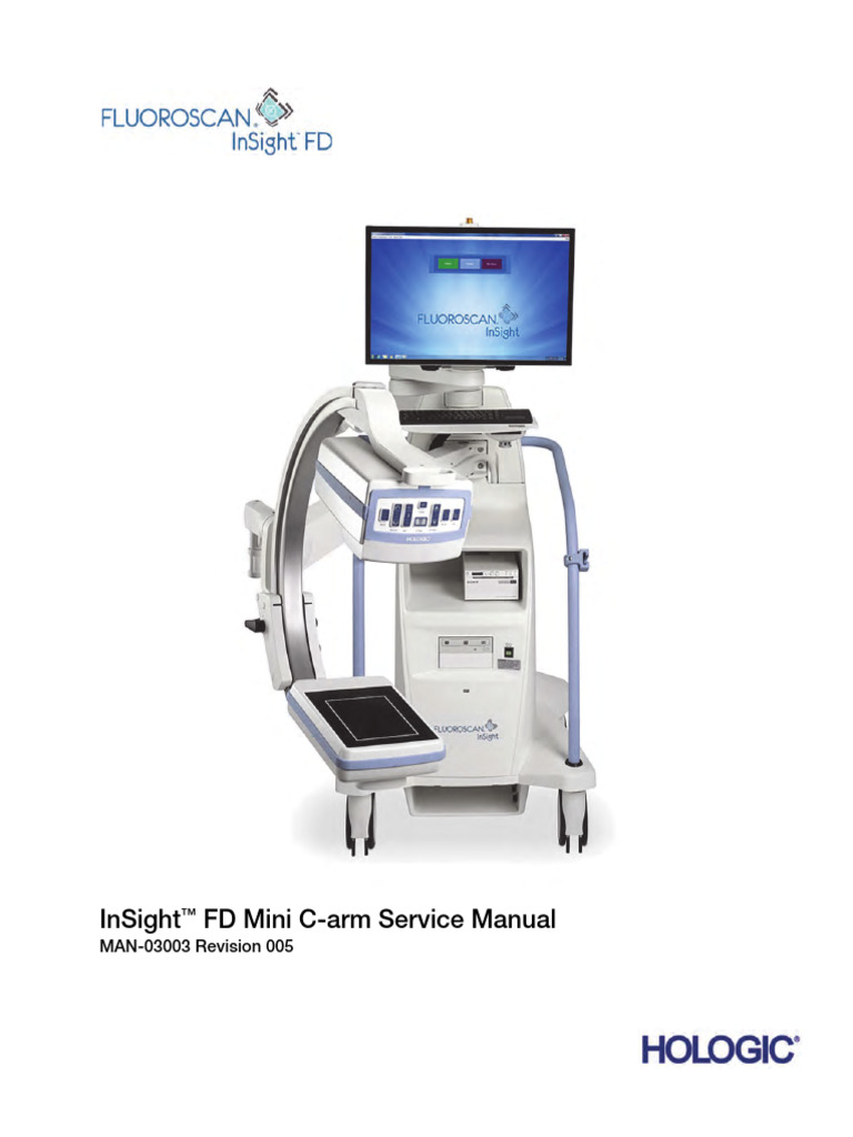 InSight FD Mini C-Arm Service Manual MAN-03003 Rev 005 | PDF | Computer Monitor | Computer Network