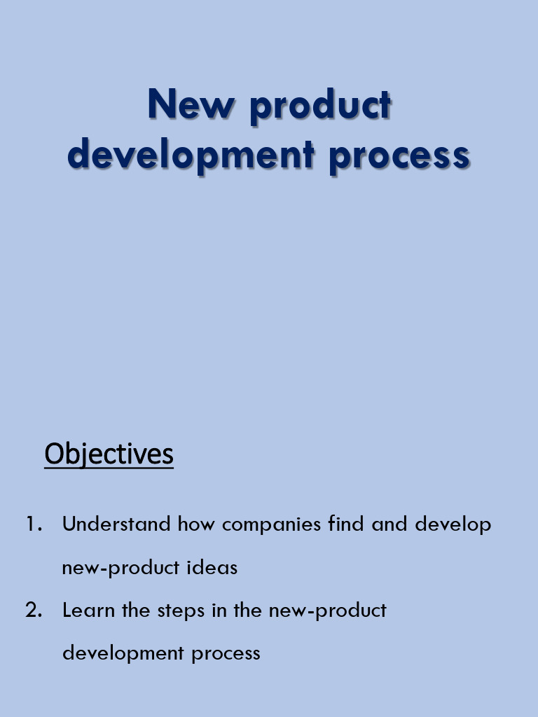 BI Week 5-7 NPD Process | PDF | Marketing | New Product Development