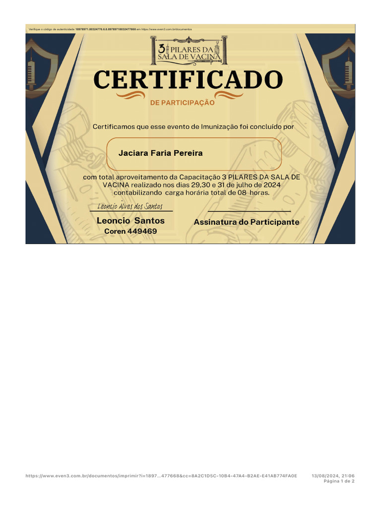 Verificação de Documento Online | PDF